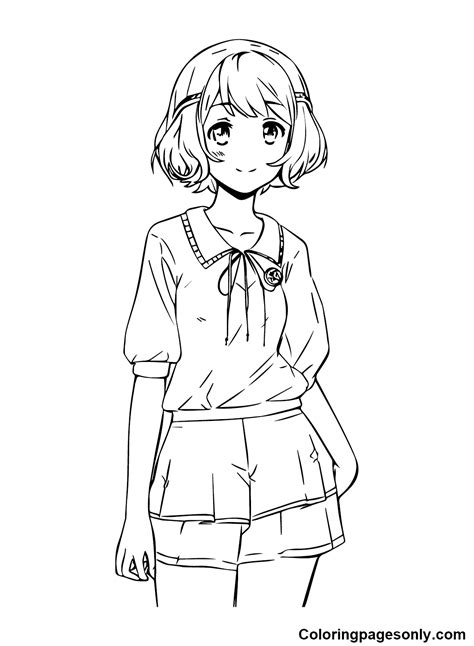 Coloring Pages For Girls 10 And Up Anime