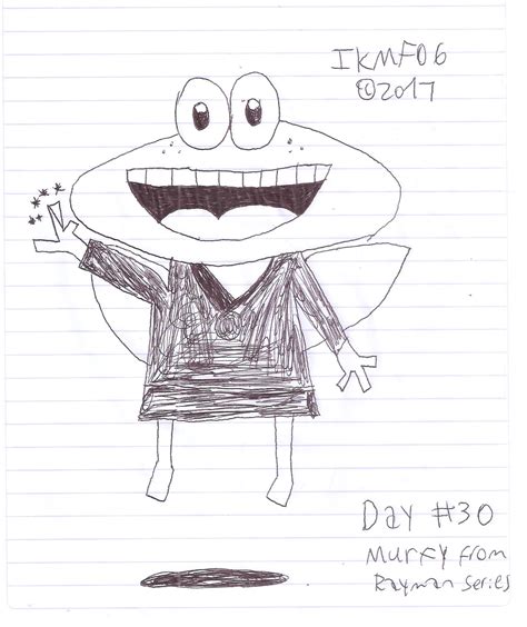 Inktober Day 30 Murfy From Rayman Series By Yiyaroxie On Deviantart