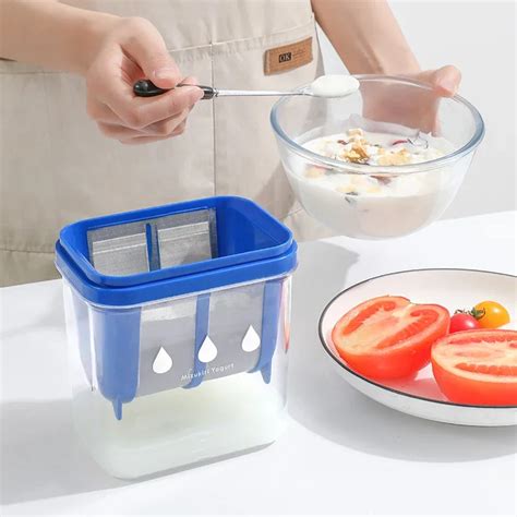 ⚡️พร้อมส่ง⚡️ตัวคั่น เครื่องทําโยเกิร์ตใช้ซ้ําได้ ตัวกรองโยเกิร์ต โฮมเมดกรีกโยเกิร์ต กรีก แยกนม