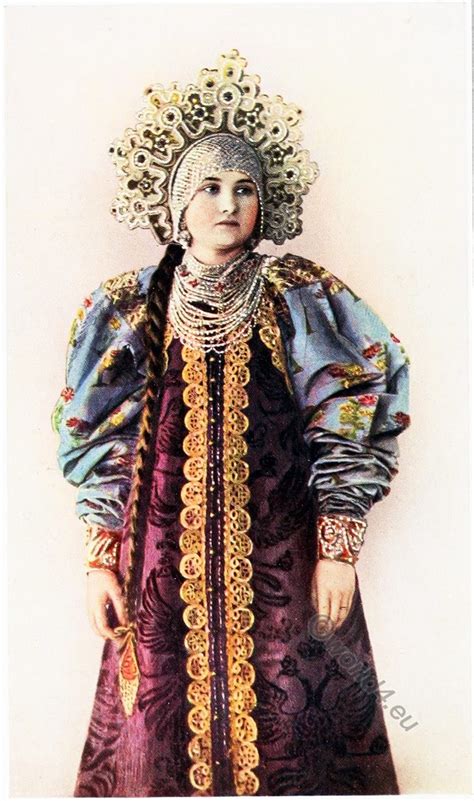 Traditional Russian Peasant Clothing