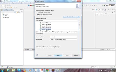 Eclipse Publish Run Simple Web Project Stack Overflow