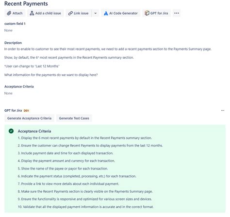 Ai Scrum Assistant For Jira Ai Generated Acceptance Criteria And Test Cases Community Openai