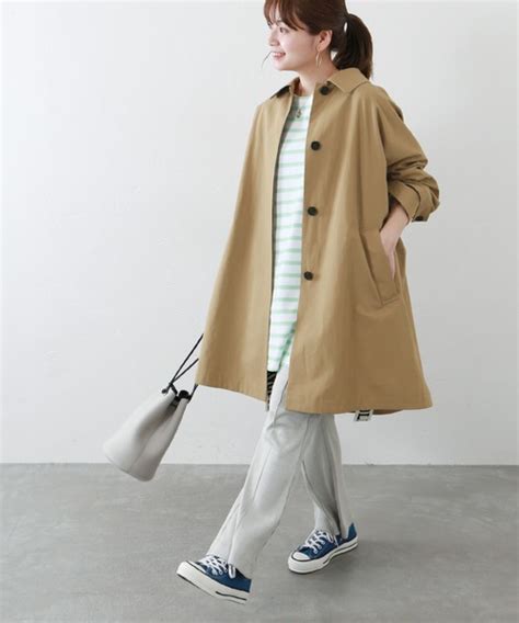 Journal Standard（ジャーナルスタンダード）の「ハイカウントワイドステンカラーコート （ステンカラーコート）」 Wear