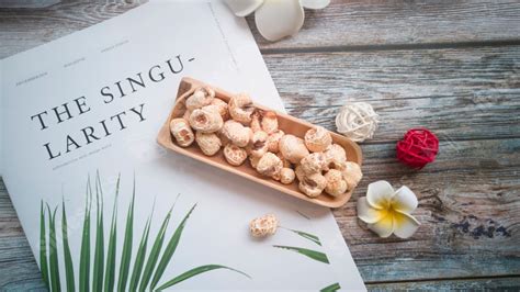 White Delicious Hotel Snack Rice Powerpoint Background For Free