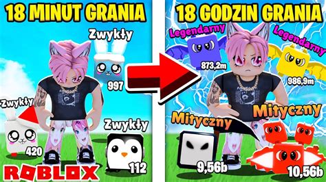 GRAŁEM BEZ PRZERWY 18 GODZIN w TEN TRYB by ZDOBYĆ TO PET SIMULATOR