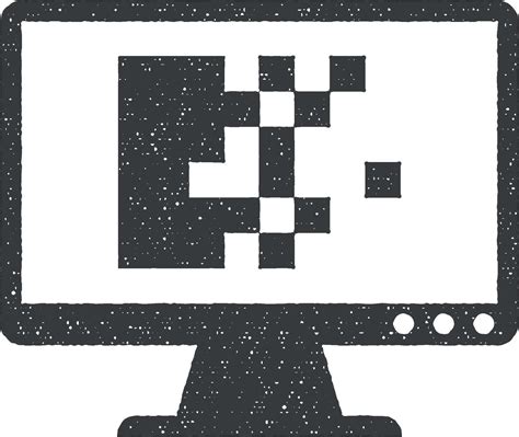 Computer Error Corrupt System Crash Screen System Error Virus Infected Computer Vector Icon