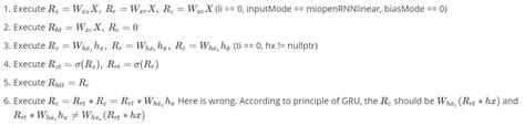 GRU The Implementation Of GRU Seems Problematic Issue 716 ROCm
