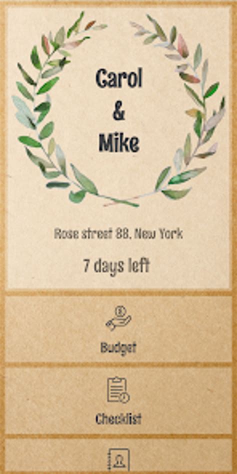 Spr Wedding Manager Widget For Android Download