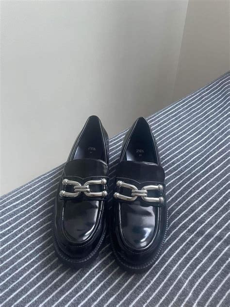 Zara Loafers, Women's Fashion, Footwear, Loafers on Carousell