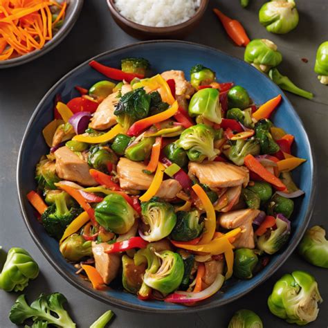 Asian Inspired Chicken Stir Fry Recipe Cookaifood