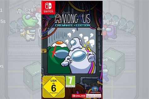Among Us Switch Crewmate Edition Mescadeaux