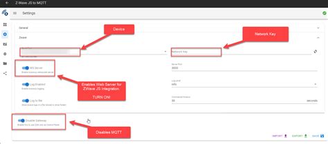 Switching From Zwave 14 Deprecated To Zwave Js Ui Formerly
