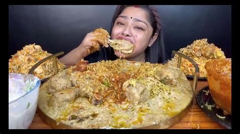 Maddy Eats Asmr Creamy Chicken Curry Fried Rice Youtube