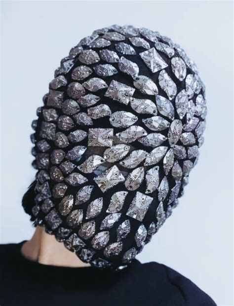 Famous Rapper Mask Night Mask Covered In Silver Jewel Pieces Etsy