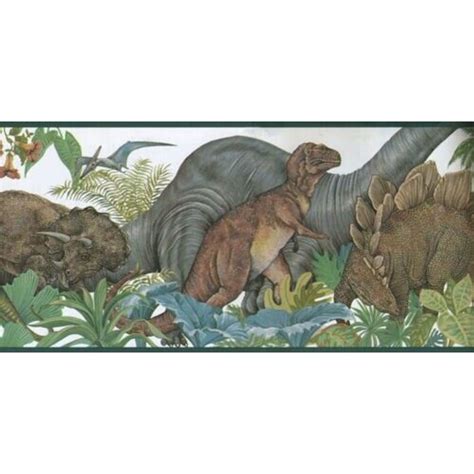 Jurassic Park Dinosaurs Prepasted Wallpaper Border Wb4080 Online