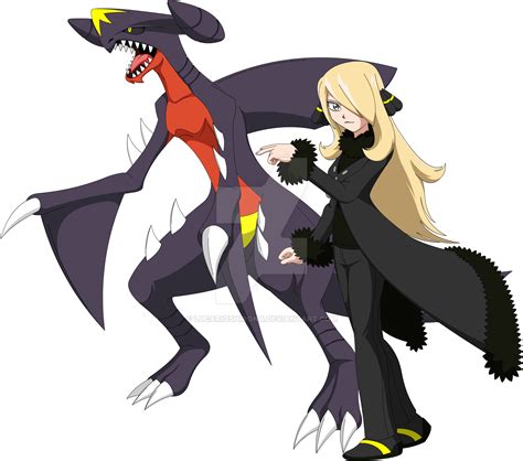 Beyblade Style Cynthia And Garchomp By Lucarioshirona On Deviantart