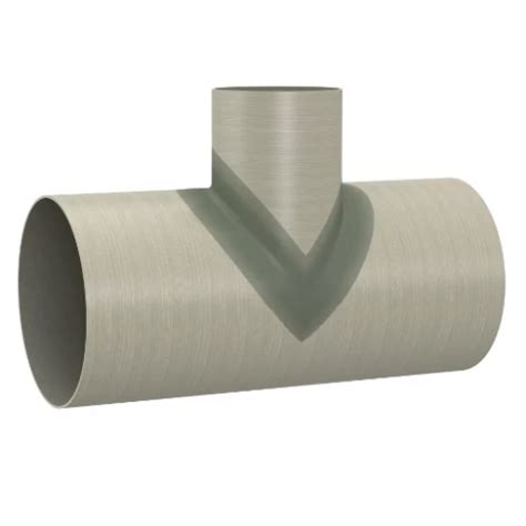 Shop Grp Equal Tee Flg Flg Flg Insid Diameter 1200 Mm Length 3270 Mm