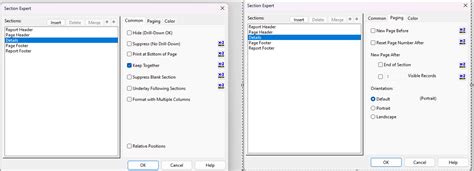 C Crystal Reports Attempted To Divide By Zero When Trying To Print But Preview Is Working
