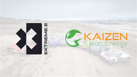 Extreme E Inks Sponsorship Arrangement With Kaizen Clean Energy