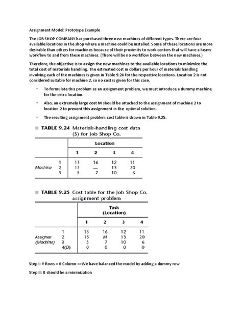 9 4b Assignment Model Introduction And Simple Problems Ma5uouiptk Pdf