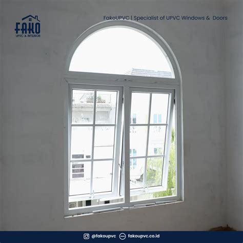 Jendela Jungkit Untuk Rumah Tingkat Fako Upvc