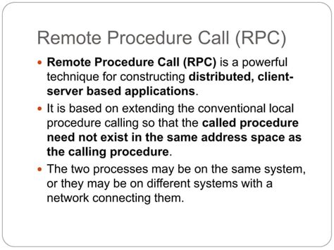 Middleware In Distributed System Rpcrmi Ppt