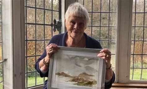 Dame Judi Dench S Painting John Lennon S Mosaic Celebrity Postcards And A Sobell House Charity
