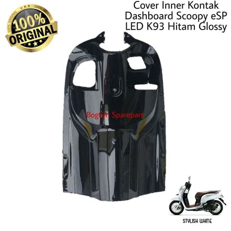 Cover Inner Kontak Dashboard Scoopy Fi ESP LED K Hitam Glossy Lazada Indonesia