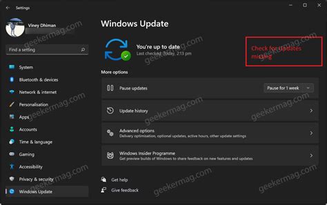Fix Windows Update Or Check For Update Option Missing In Windows
