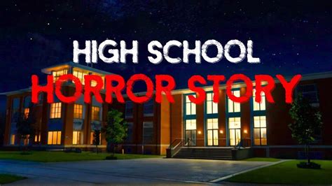 Scary High School Horror Story Youtube
