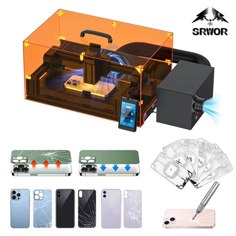 아이폰 8 15 시리즈용 휴대폰 후면 유리 레이저 자동 초점 레이저 접착제 제거 분리기 공기 청정기 및 휴대폰 수리 도구 포함 Aliexpress Choice Review