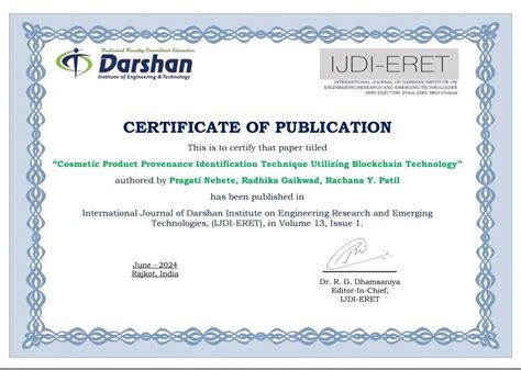 Pragati Nehete On Linkedin Blockchain Cybersecurity Research Innovation Cosmetics