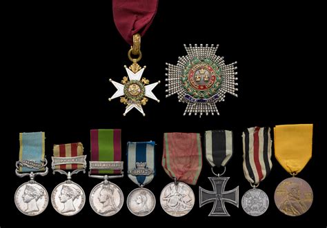 Bonhams A Kcb And Group Of Nine To Surgeon General Sir Jh Ker