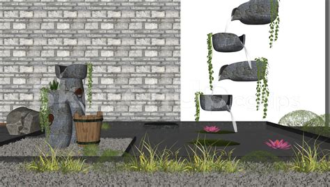 6529 Free Sketchup Garden Landscape Models Download