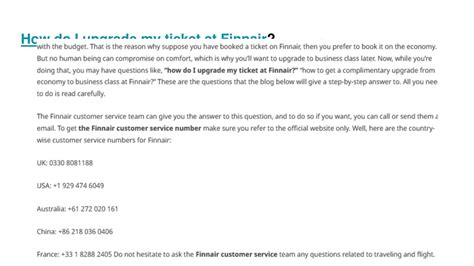 Ppt How Do I Upgrade My Ticket At Finnair Powerpoint Presentation