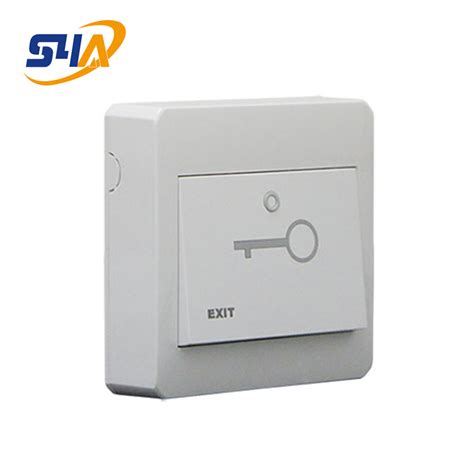 Wholesale Fireproof Plastic Push Button For Access Control System Door Release Push To Open Door