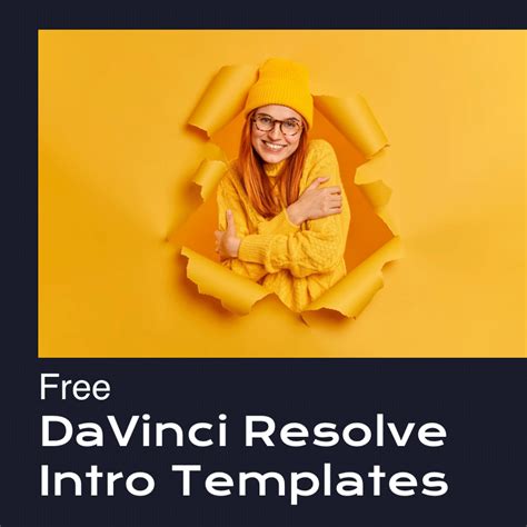 10 Best Free Davinci Resolve Intro Templates Tested In 2025