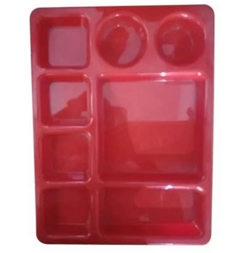 8 Compartment Plastic Compartment Plate At ₹ 99 1pcs Food Grade Plastic Compartment Plate In
