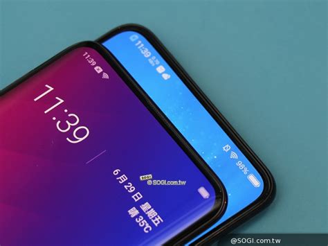 Oppo Find X Vivo Nex Sogi