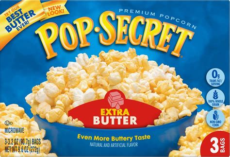 Pop Secret Microwave Popcorn Homestyle Butter Flavor 3