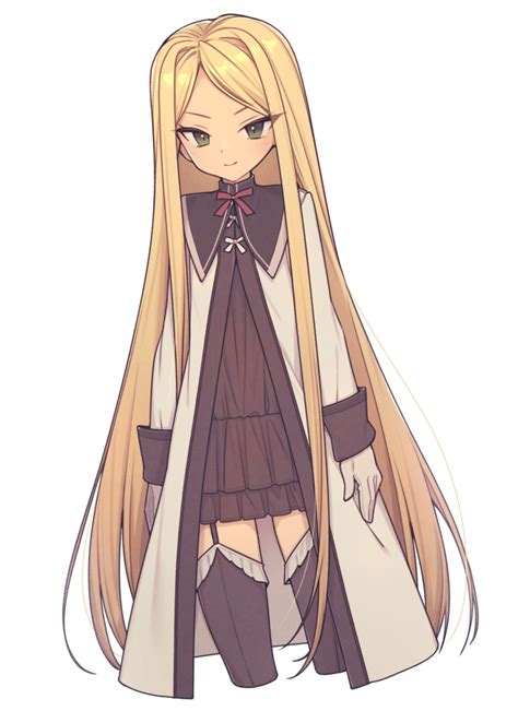 Safebooru 1girl Black Thighhighs Blonde Hair Closed Mouth Commentary