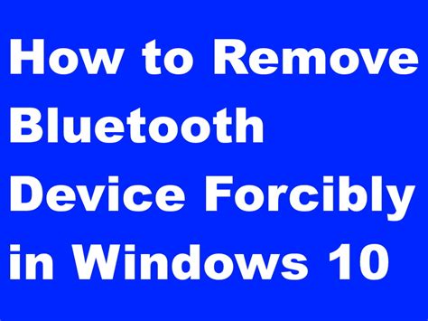 Plugable How To Remove All Bluetooth Software Acetomix