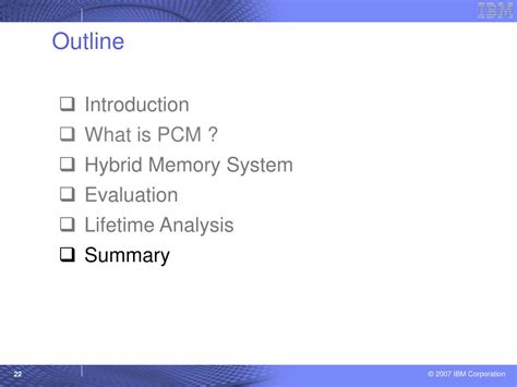 Ppt Scalable High Performance Main Memory System Using Pcm Technology