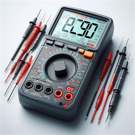 Premium Photo Digital Multimeter Front View Generative Ai