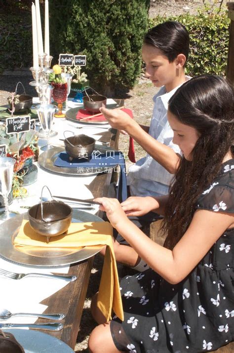 户外哈利波特主题生日派对 英伦贝芘