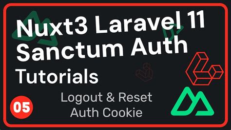 Logout Api And Delete Tokens Laravel 11 And Nuxt 3 Auth 05 Urdu