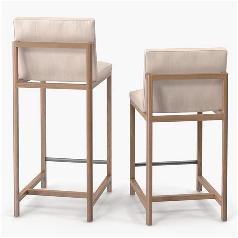 Basssamfellows 목재 프레임 카운터 의자 및 목재 프레임 바 의자 3d 모델 29 Max Fbx Obj Unknown 3ds Free3d