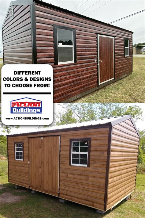 Action Buildings L Portable Storage Buildings Georgia Alabama Artofit