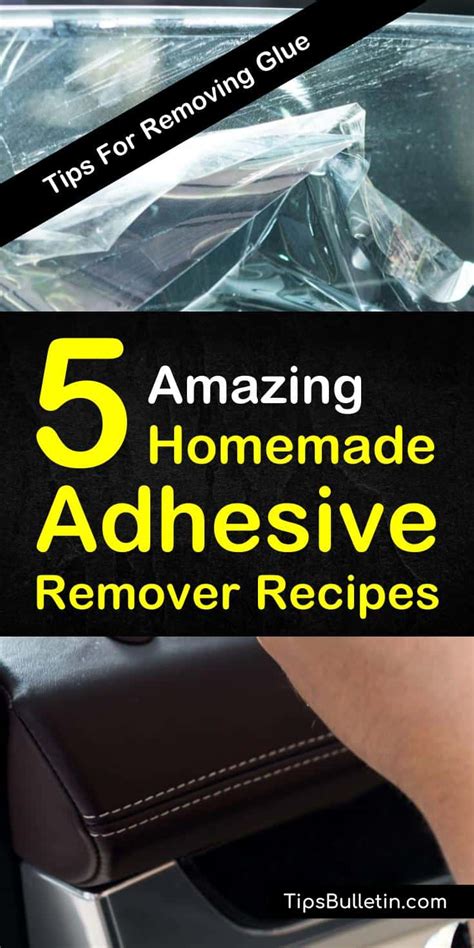 5 Amazing Make Your Own Adhesive Remover Recipes