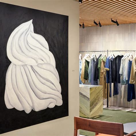 Oma Designs Neon Facade As Interface Between Exhibition And City